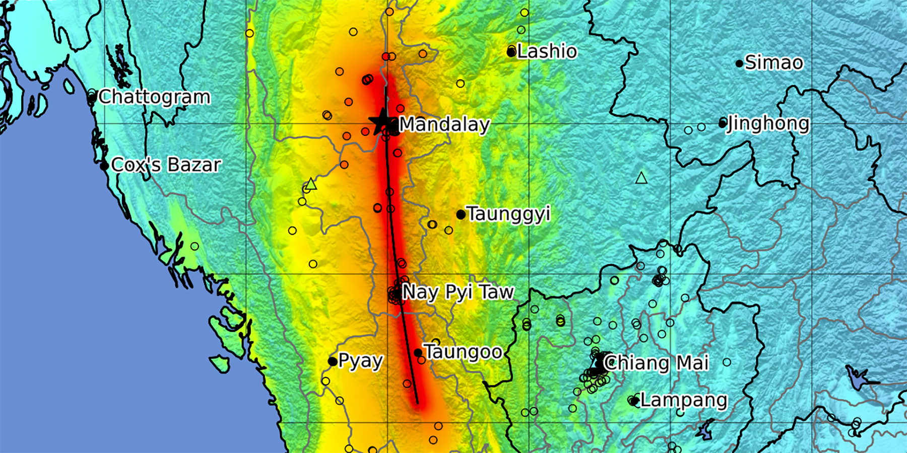 Devastating 2025 Myanmar Earthquake Hints At Larger Earthquakes Ahead ...